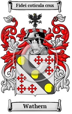Wathern Name Meaning, Family History, Family Crest & Coats of Arms
