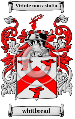 Whitbread Name Meaning, Family History, Family Crest & Coats of Arms