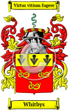 Whitbys Name Meaning, Family History, Family Crest & Coats of Arms
