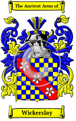 Wickerslay Name Meaning, Family History, Family Crest & Coats of Arms