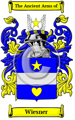 Wiesner Name Meaning, Family History, Family Crest & Coats of Arms