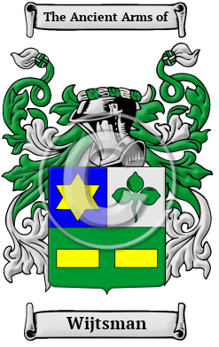 Wijtsman Name Meaning, Family History, Family Crest & Coats of Arms