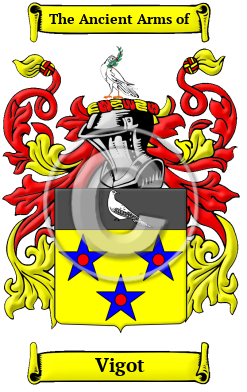 Vigot Name Meaning, Family History, Family Crest & Coats of Arms