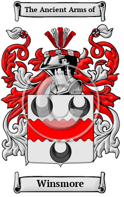 Winsmore Name Meaning, Family History, Family Crest & Coats of Arms
