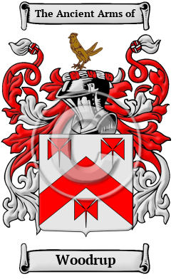 Woodrup Name Meaning, Family History, Family Crest & Coats of Arms