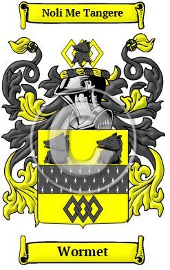 Wormet Name Meaning, Family History, Family Crest & Coats of Arms