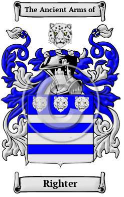 Righter Name Meaning, Family History, Family Crest & Coats of Arms