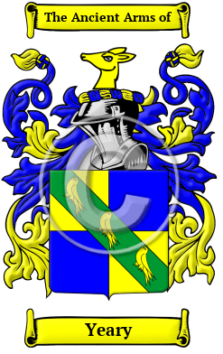 Yeary Name Meaning, Family History, Family Crest & Coats of Arms