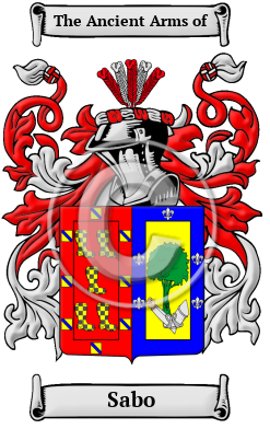 Sabo Name Meaning, Family History, Family Crest & Coats of Arms