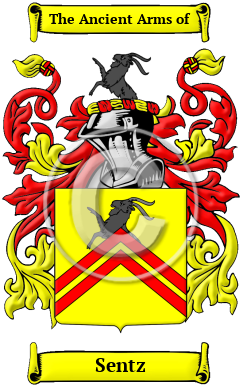 Sentz Name Meaning, Family History, Family Crest & Coats of Arms