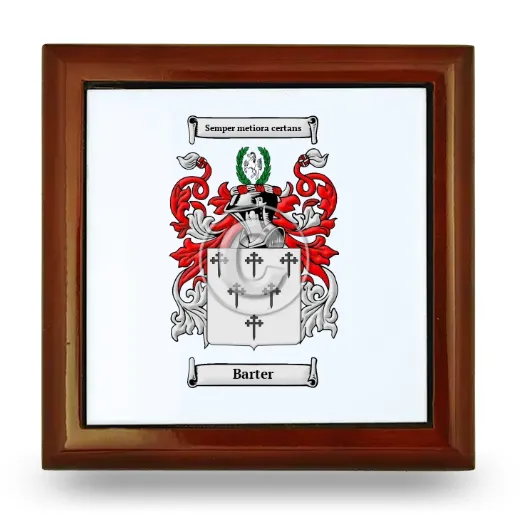 Barter Wooden Jewelry Box | HouseOfNames.com