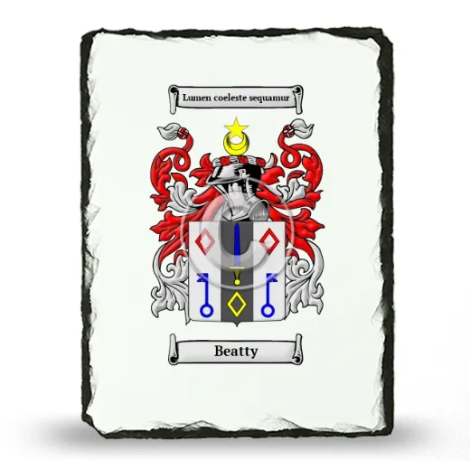 Beatty Coat of Arms Slate | HouseOfNames.com