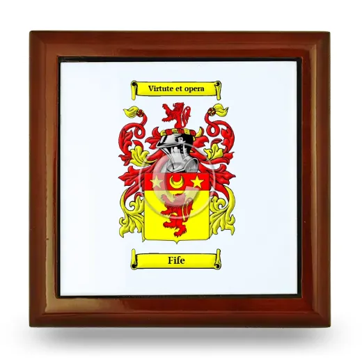 Fife Wooden Jewelry Box | HouseOfNames.com