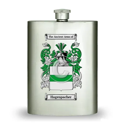 Hagenpacher Stainless Steel Hip Flask | HouseOfNames.com