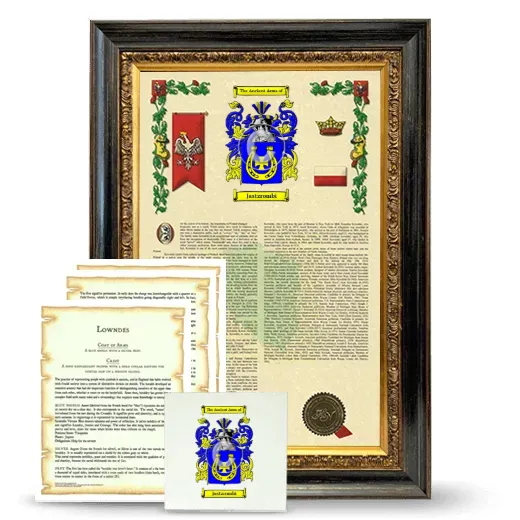 Jastzrombi Framed Armorial, Symbolism and Large Tile - Heirloom ...