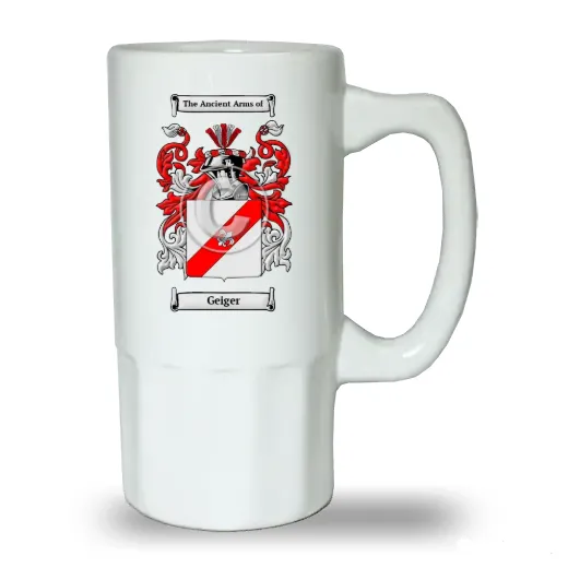 Geiger Ceramic Beer Stein | HouseOfNames.com